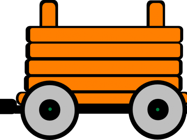 Train Clipart Orange - Train Carriages Clipart - Png Download - Full ...