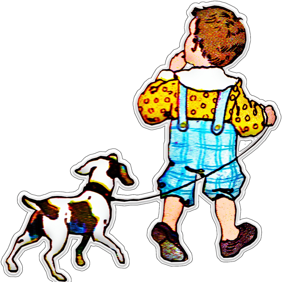Spring Clipart Puppy - Vintage Dog Png Transparent Png - Full Size ...