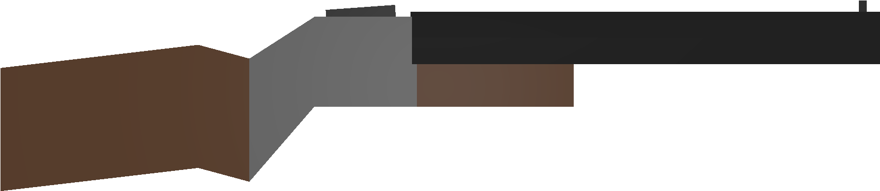 Unturned Double Barrel Shotgun Clipart - Full Size Clipart (#5196259 ...