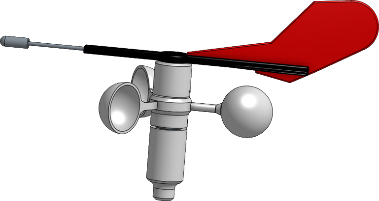 Windsensor 3d Modell - 3d Modeling Clipart - Full Size Clipart ...