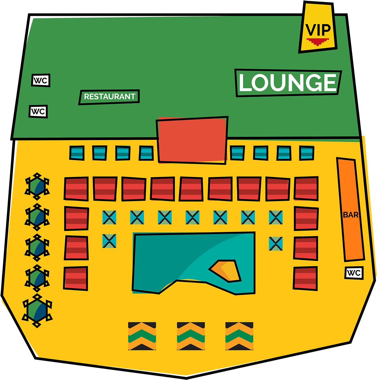 Afro Nation Vip Area Clipart - Full Size Clipart (#5198982) - PinClipart