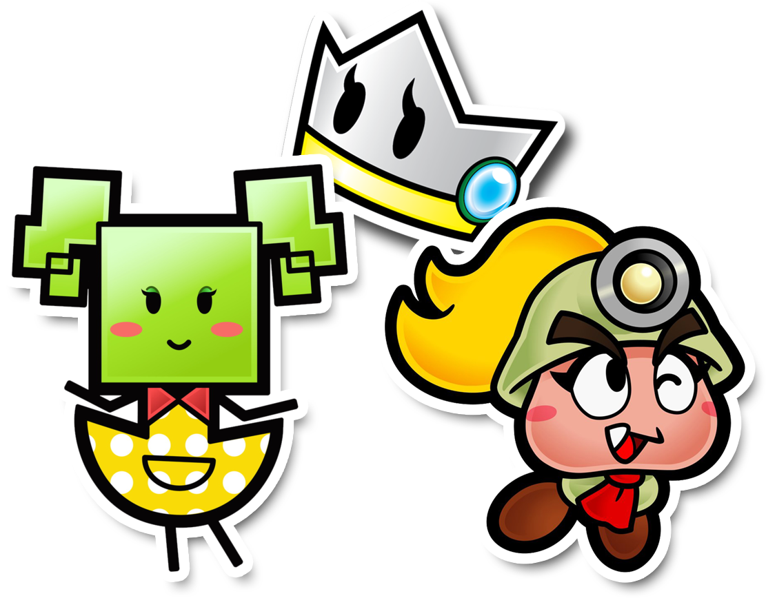 Nintendo Fanon Wiki - Paper Mario Goombella Clipart - Full Size Clipart ...