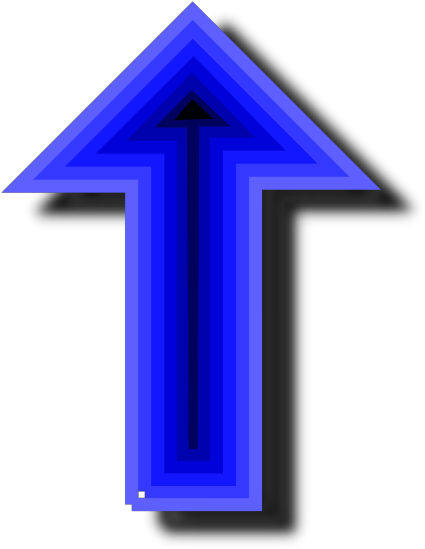 Blue Arrow Png Clipart - Animated Arrow Going Up Transparent Png - Full ...