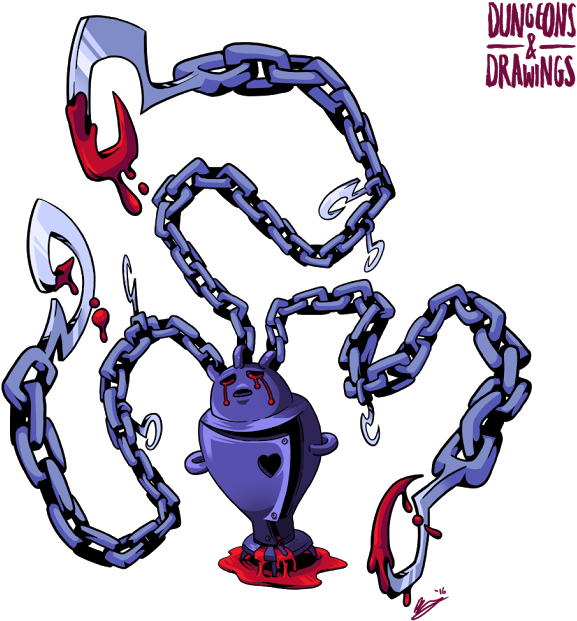 Dungeons And Drawings - Hook And Chain Dnd Clipart - Full Size Clipart ...