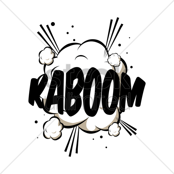 Download Free Download Kaboom Graphic Clipart Drawing Clip Art - Kaboom ...