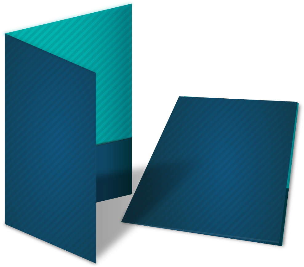 Pocket Folder Template Clipart - Full Size Clipart (#5200132) - PinClipart