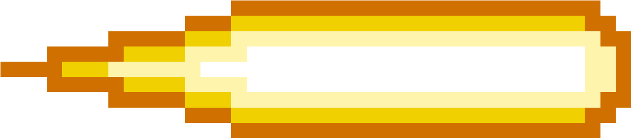 Download Glenos-g 160 Bullet - 8 Bit Bullet Png Clipart (#5200183 ...