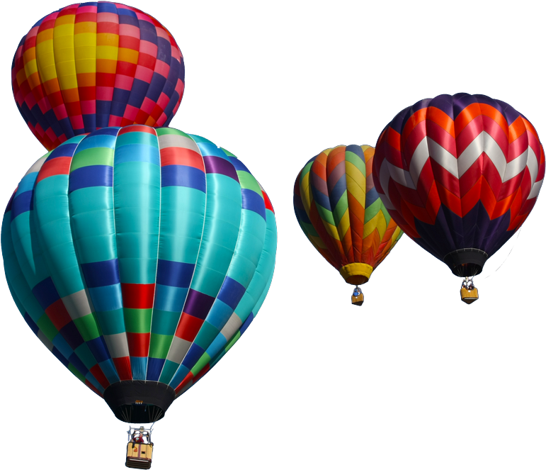 Hot Air Balloons Png Clipart - Full Size Clipart (#5201188) - PinClipart