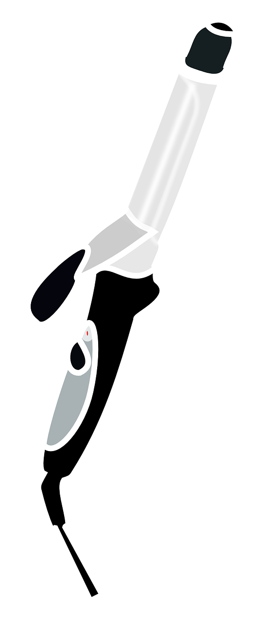Curling Iron Clipart - Png Download - Full Size Clipart (#5201317 ...
