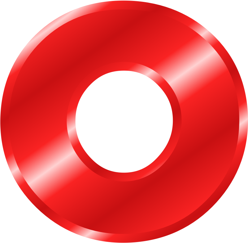 Effect Letters Alphabet Red - Alphabet Letters Red O Clipart - Full ...