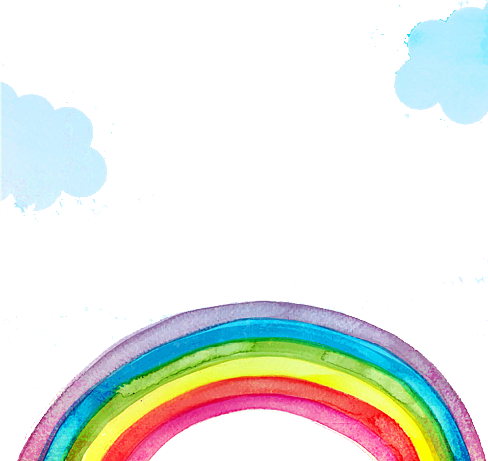 Paint Clipart Rainbow - Rainbow Watercolor Png Transparent Png - Full ...
