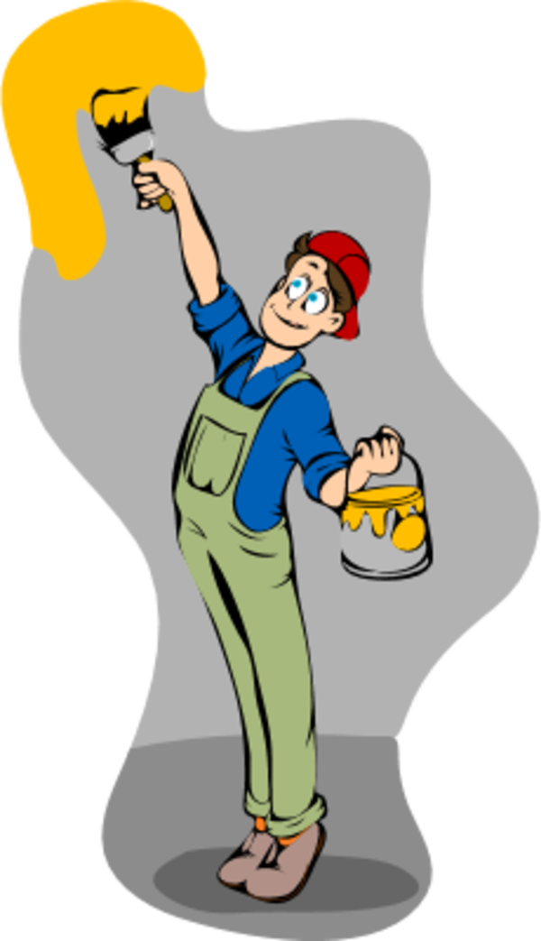 Painter Clipart - Png Download - Full Size Clipart (#5206082) - PinClipart