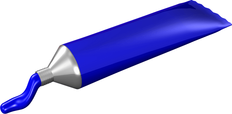 Paint Tube Colour3 Clipart - Paint Tube Png Transparent Png - Full Size ...