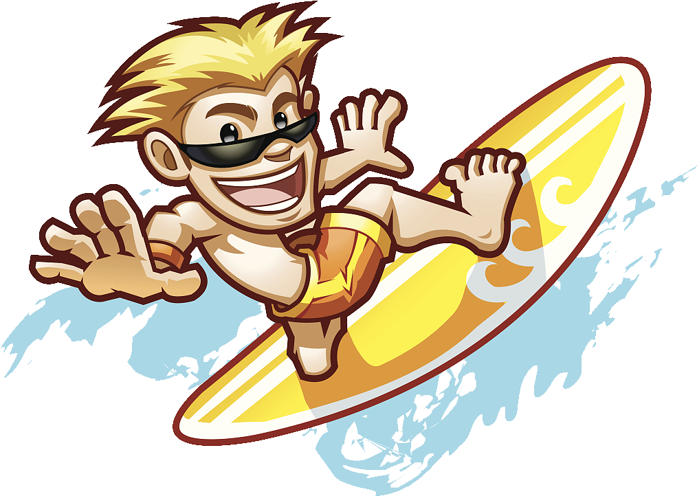 Surfer Girl Clip Art Free at Willie Poole blog