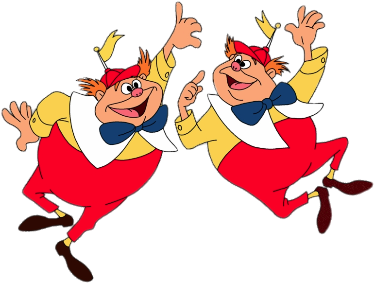 Download Alice In Wonderland Tweedle Dee And Tweedle Dum - Tweedle Dee ...