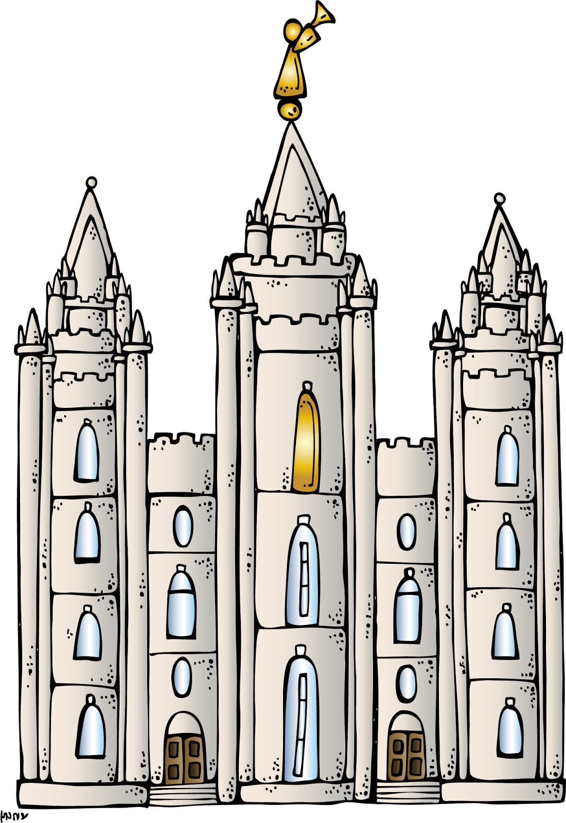 Transparent Lds Temple Png - Salt Lake Temple Png Clipart - Full Size ...