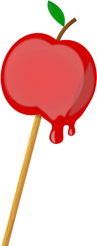 Candy Apple Vector Png Clipart - Full Size Clipart (#5211635) - PinClipart