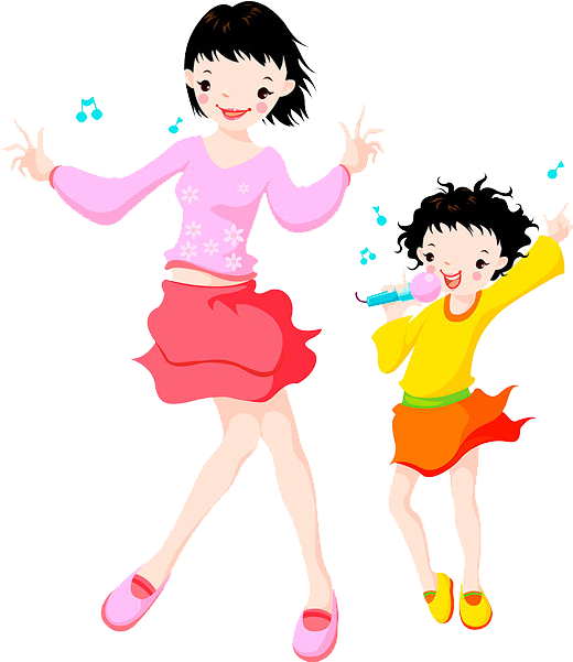 Singing Dance Illustration - Dance Clipart - Full Size Clipart ...