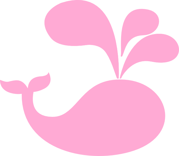 Family Clipart Whale - Pink Whale Clipart - Png Download - Full Size Clipart (#5212286) - PinClipart