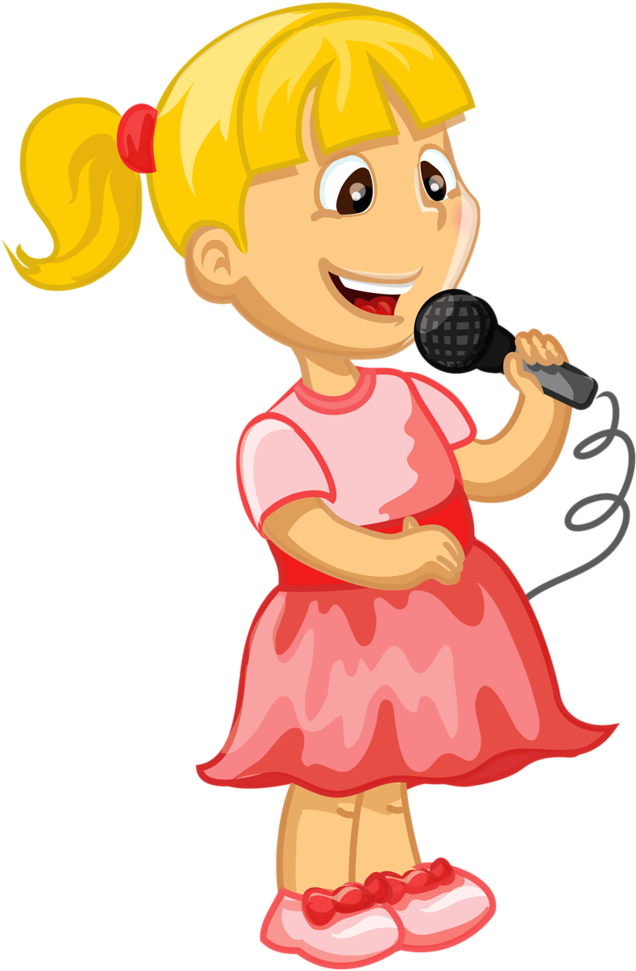 Girl Singing Clipart , Png Download - Girl Singing Clipart Transparent ...