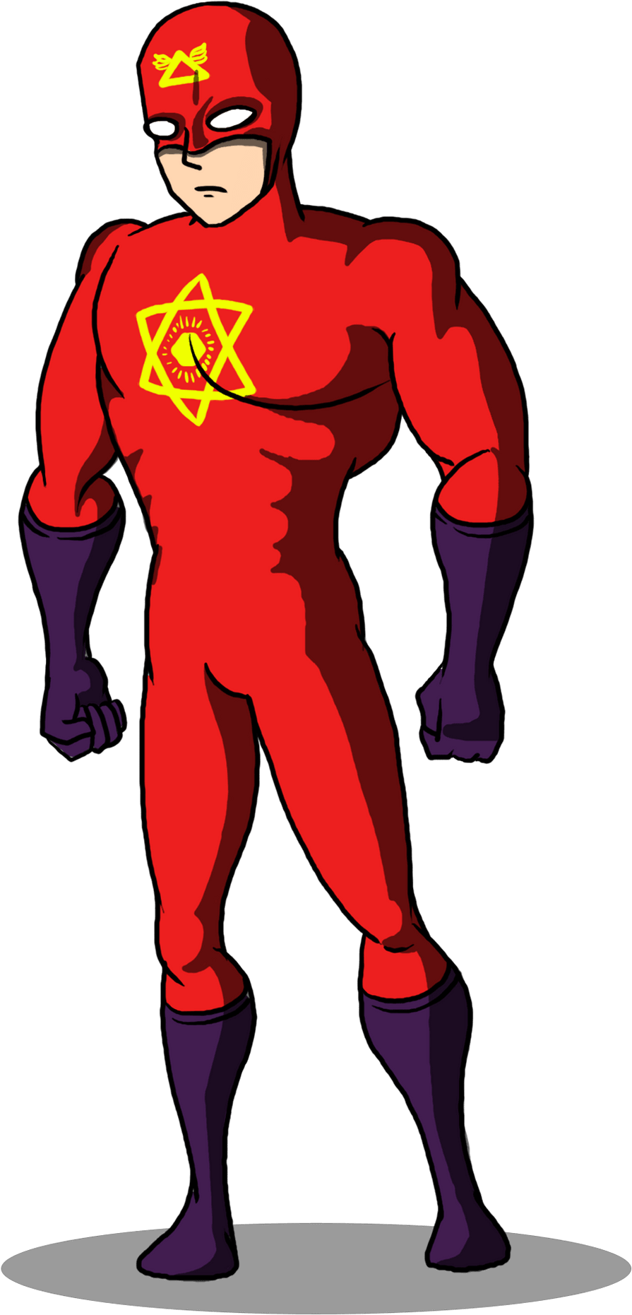 Cartoon Superhero Png Clipart - Full Size Clipart (#5215989) - PinClipart