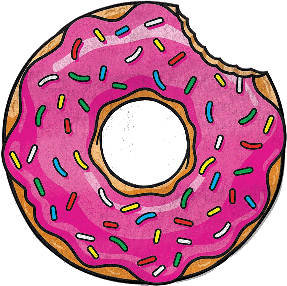 Donuts Coffee And Doughnuts Clip Art Drawing Cartoon - Transparent ...