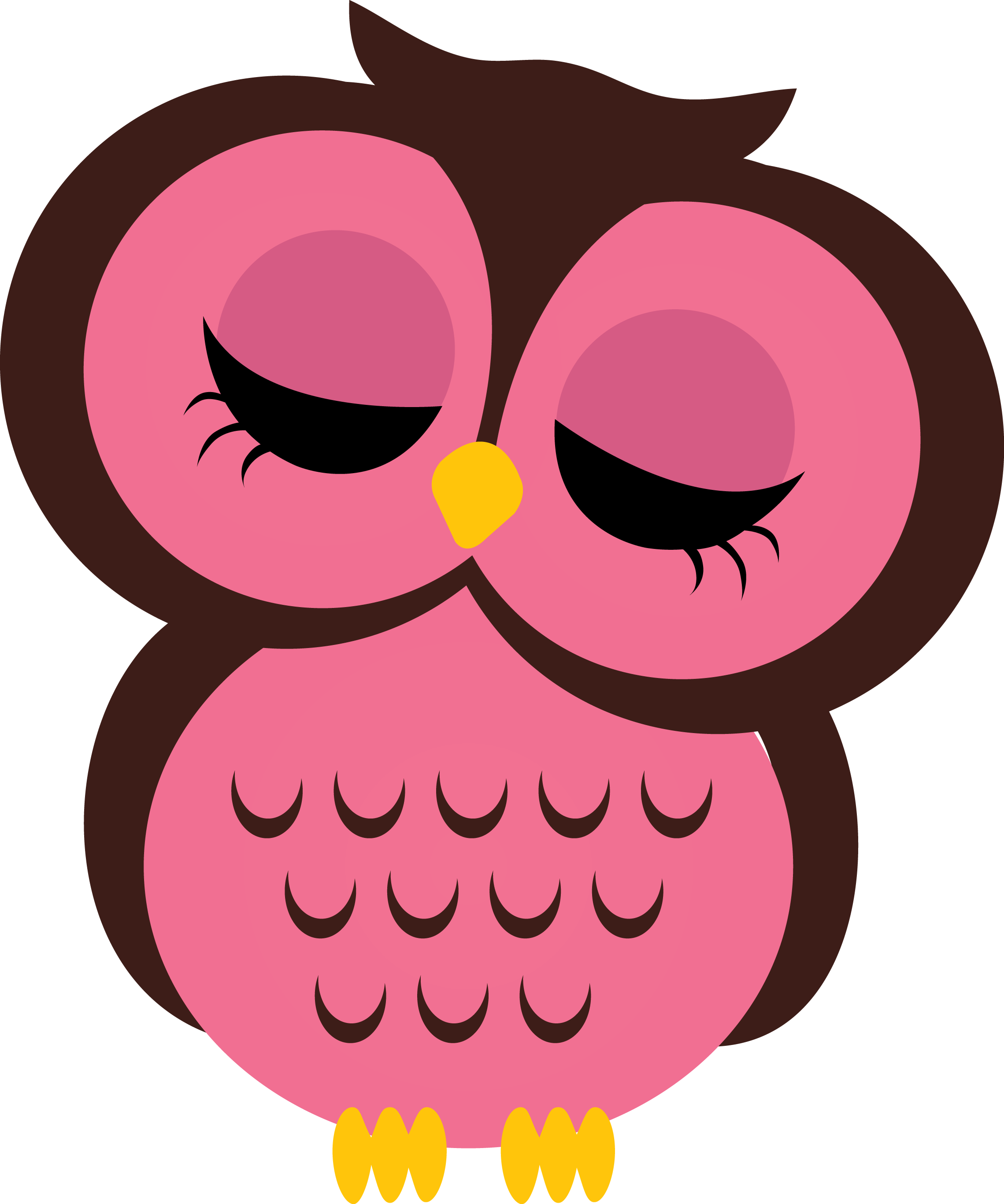 Pink Cute Owl Clipart - Png Download - Full Size Clipart (#5217350 ...