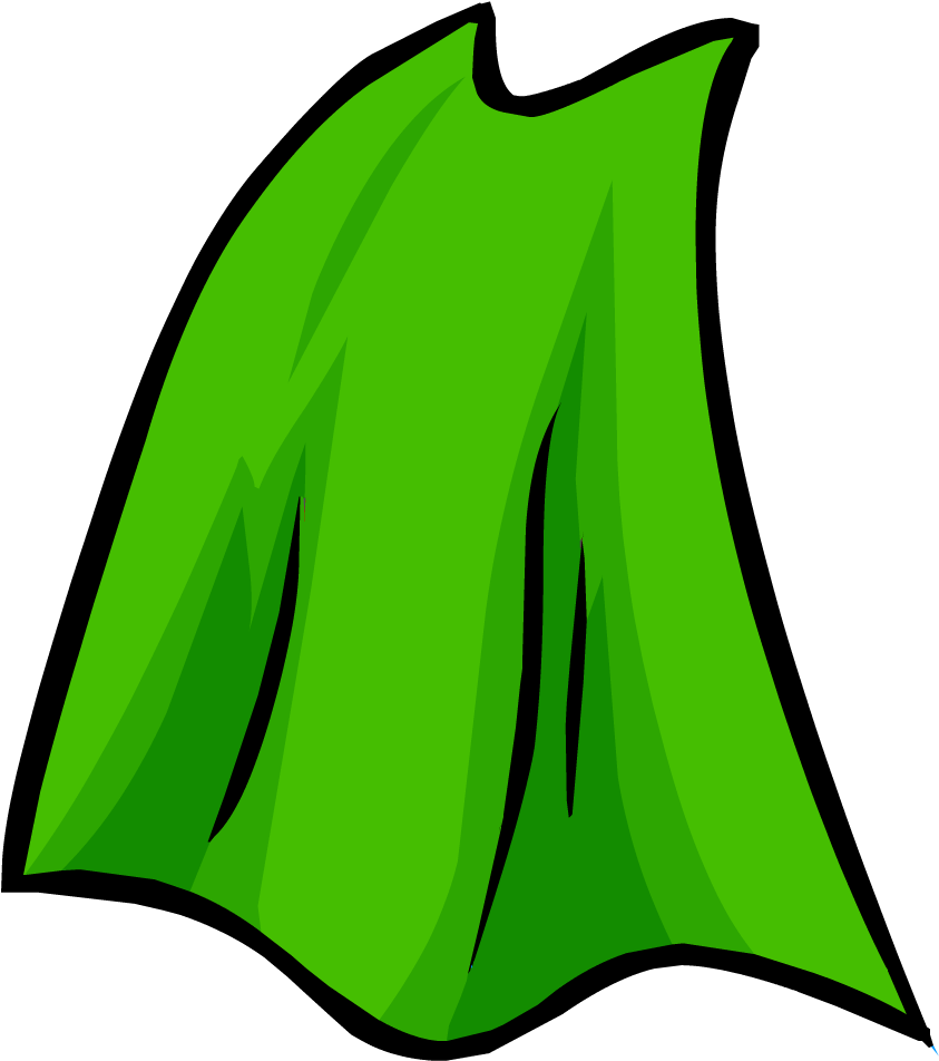 Superhero Capes Clipart Superhero Cape Png Transparent - Green Super ...