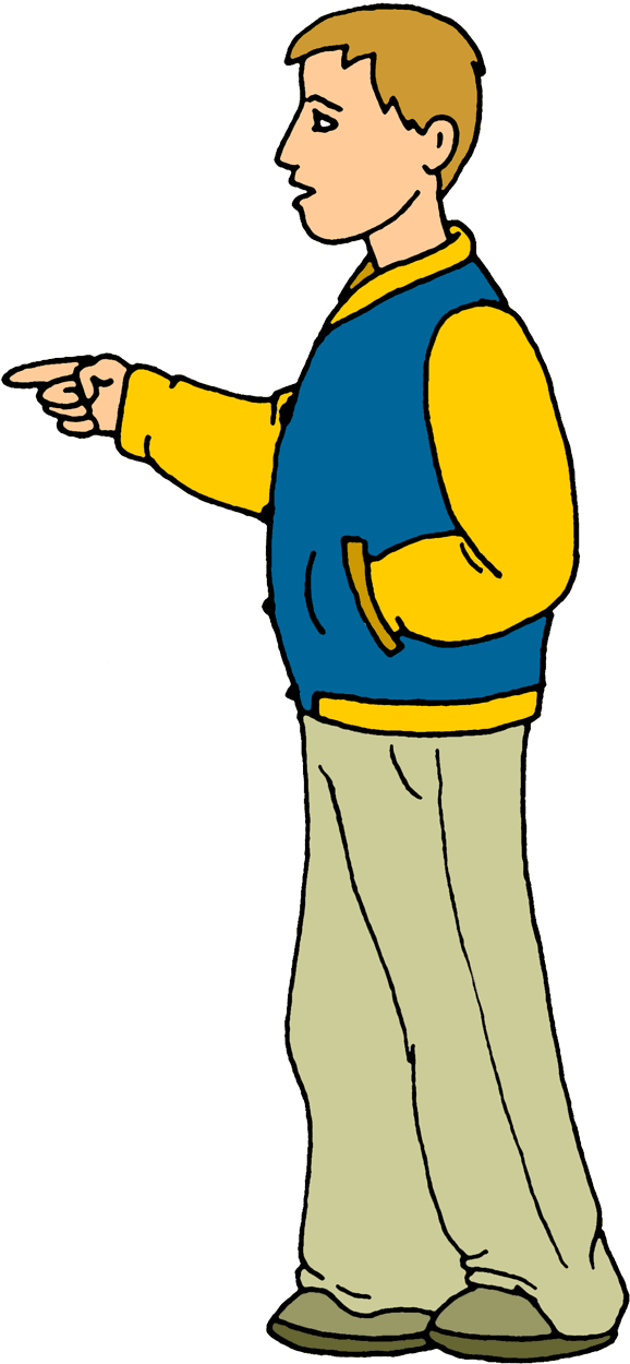Point - Person Pointing Clipart Png Transparent Png - Full Size Clipart ...