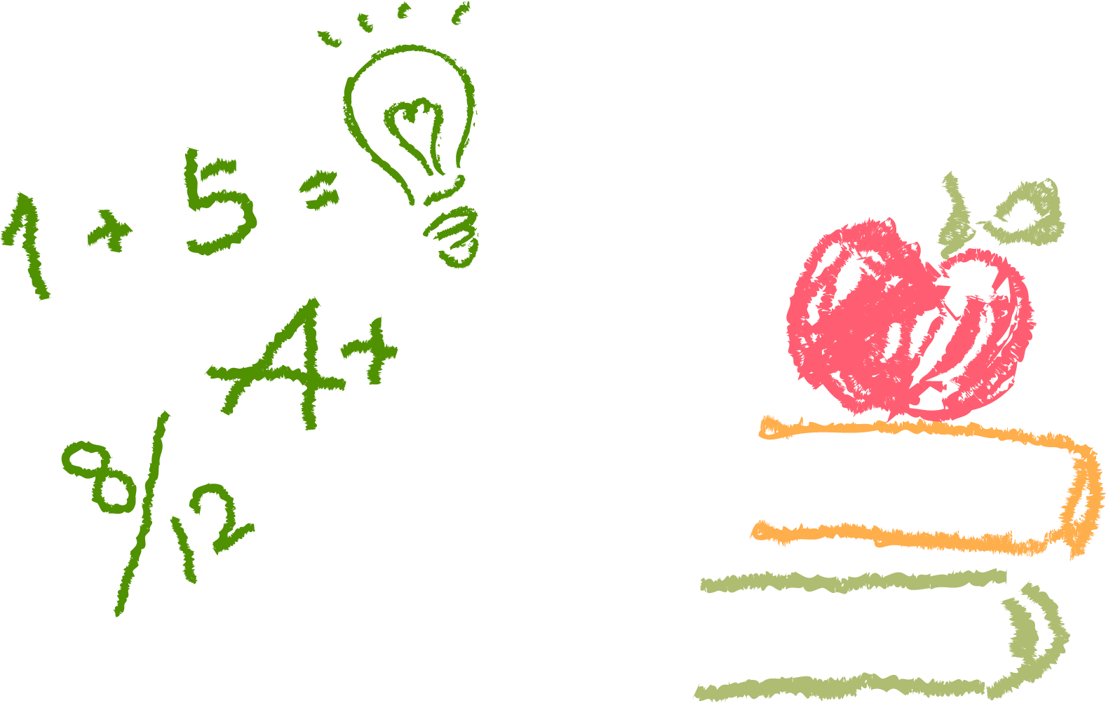 Chalk Apple Png - Transparent Chalk Drawings Png Clipart - Full Size ...