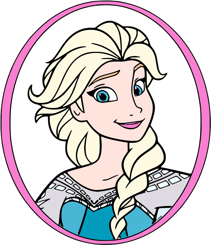 Download Elsa Face Clip Art - Png Download (#5222542) - PinClipart