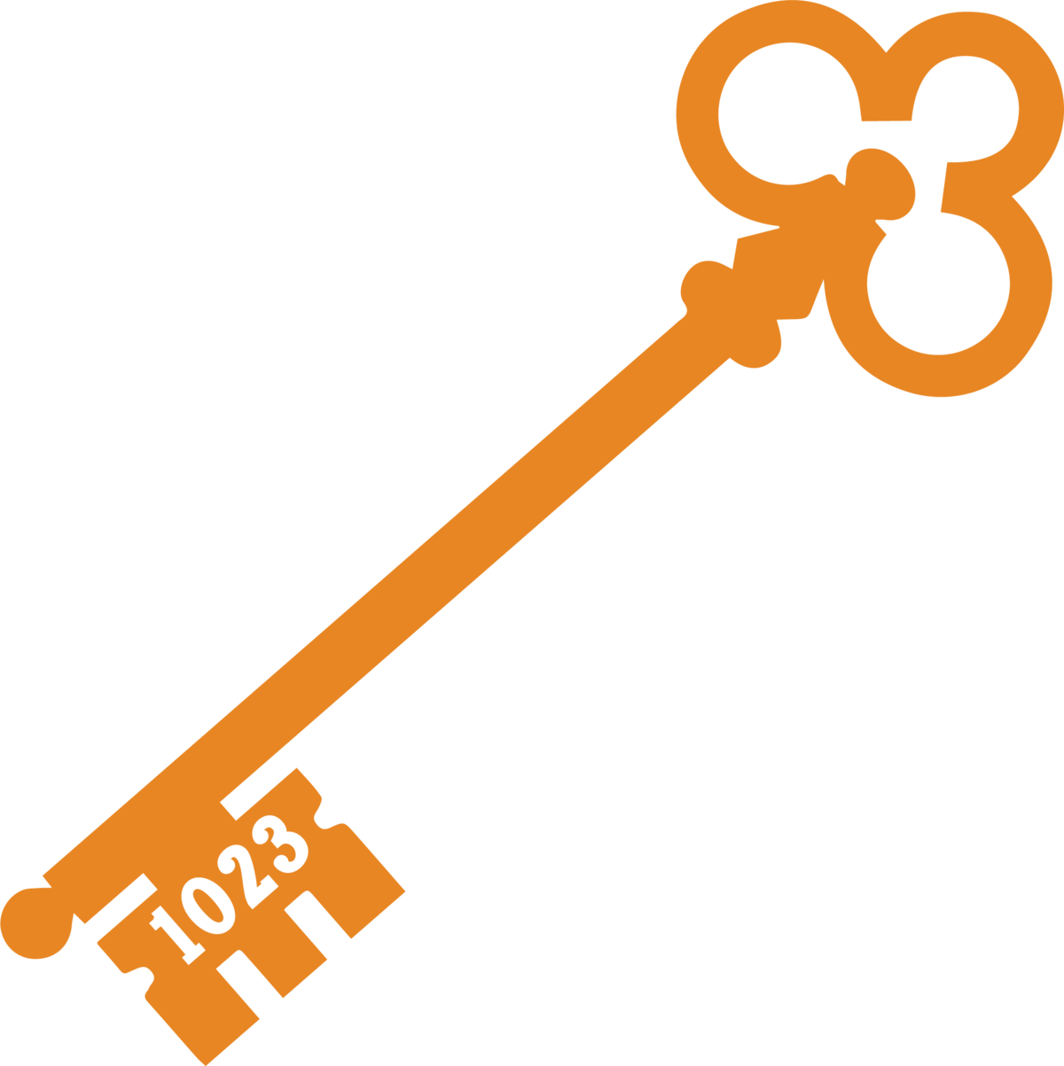 Alice In Wonderland Key Vector Clipart - Full Size Clipart (#5226008 ...