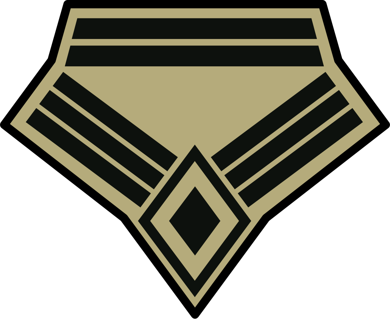 Paf Tsg Woodland - Air Force Enlisted Air Force Army Ranks Clipart ...