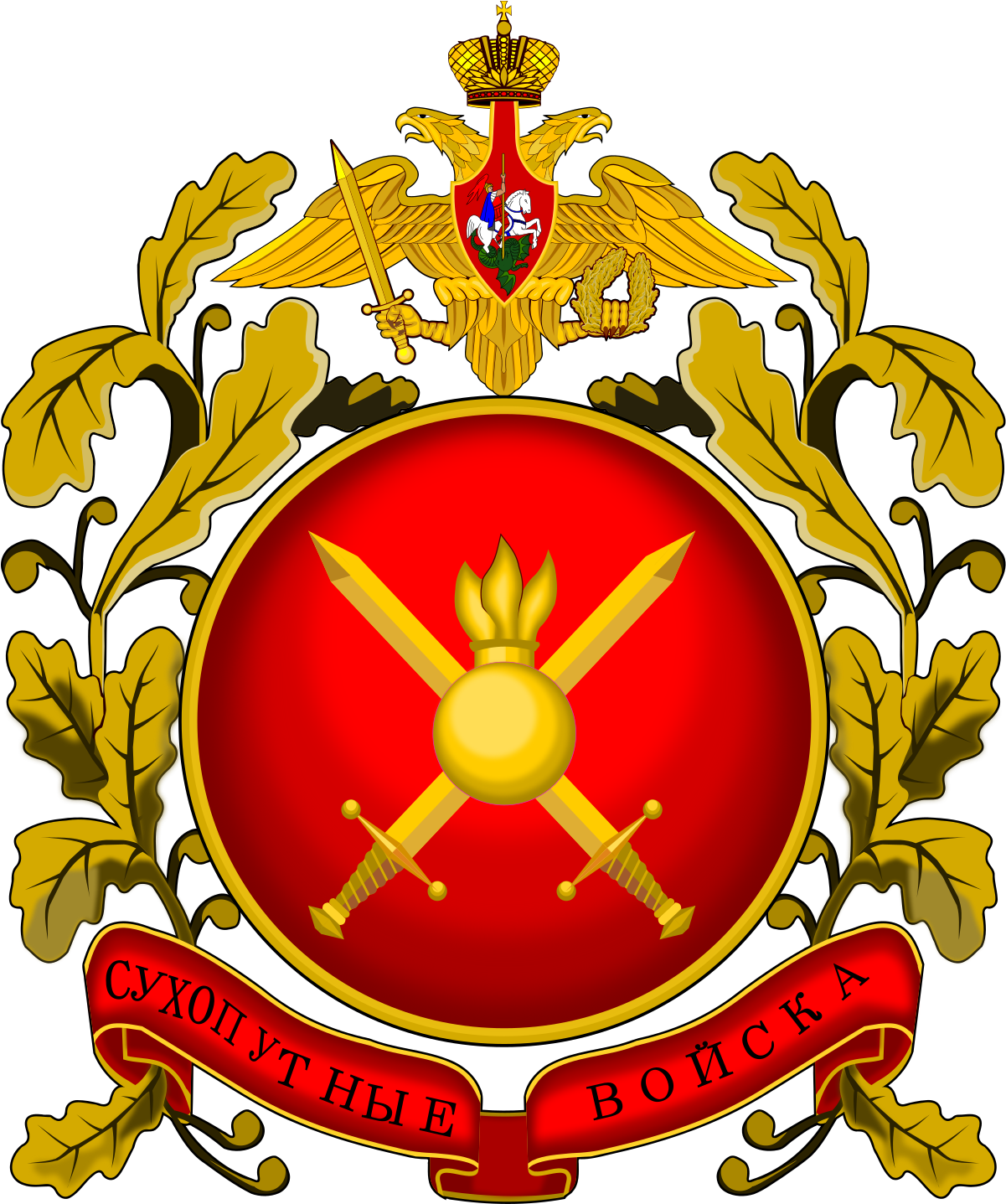 Russian Ground Forces Emblem Clipart - Full Size Clipart (#5226968 ...