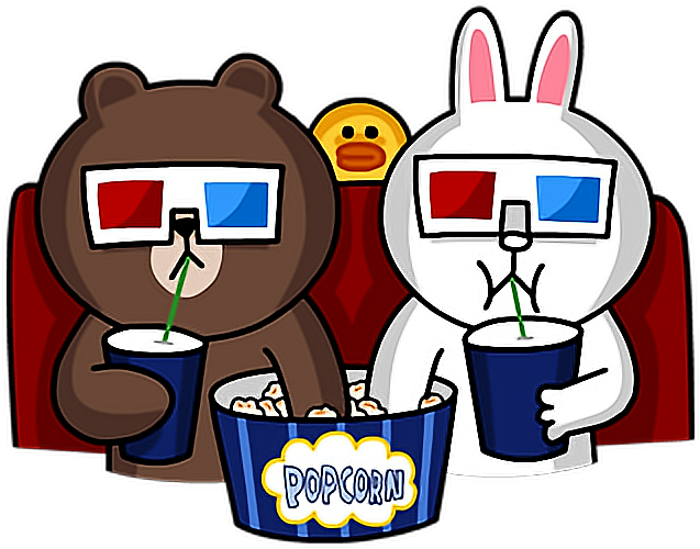 Download Brown Farm Sticker Bear Line Friends Clipart - Brown Cony ...