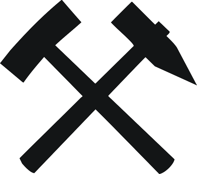 Hammer Working Class Logo Clipart - Full Size Clipart (#5227619 ...