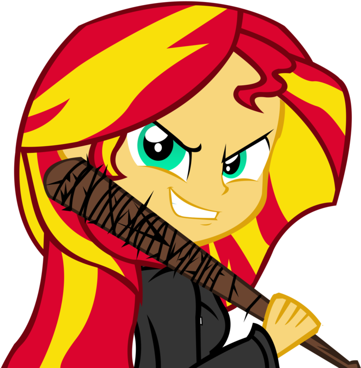 Baseball Bat Clipart Straight Bat Clip Royalty Free - Evil Mlp Sunset ...