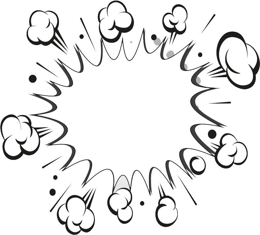 Download Clouds Explosion Dialog Png File Hd Clipart - Comic Explosions ...