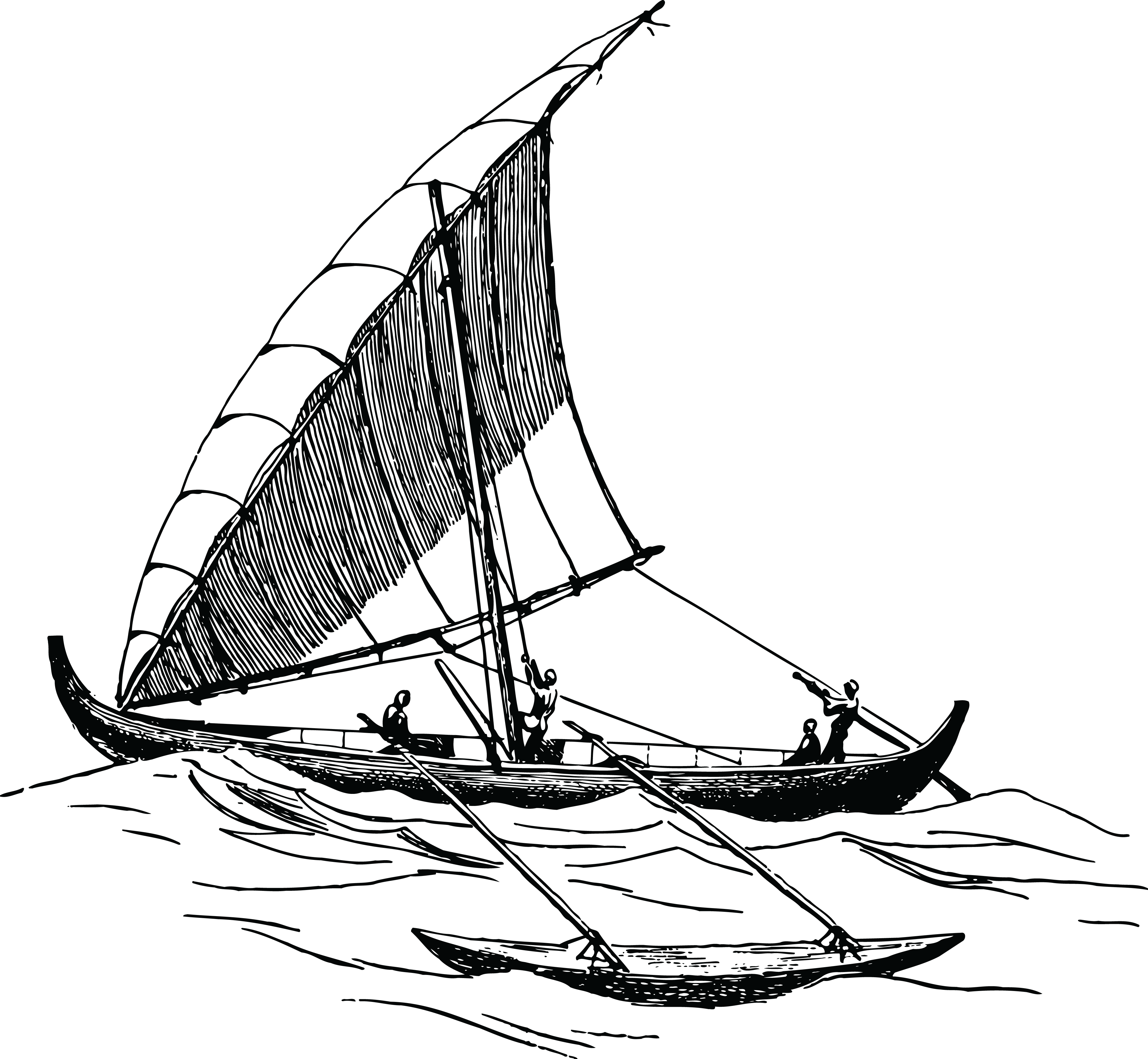 Cliparts For Free Download Boats Clipart And Use - Oruwa Clipart Black ...