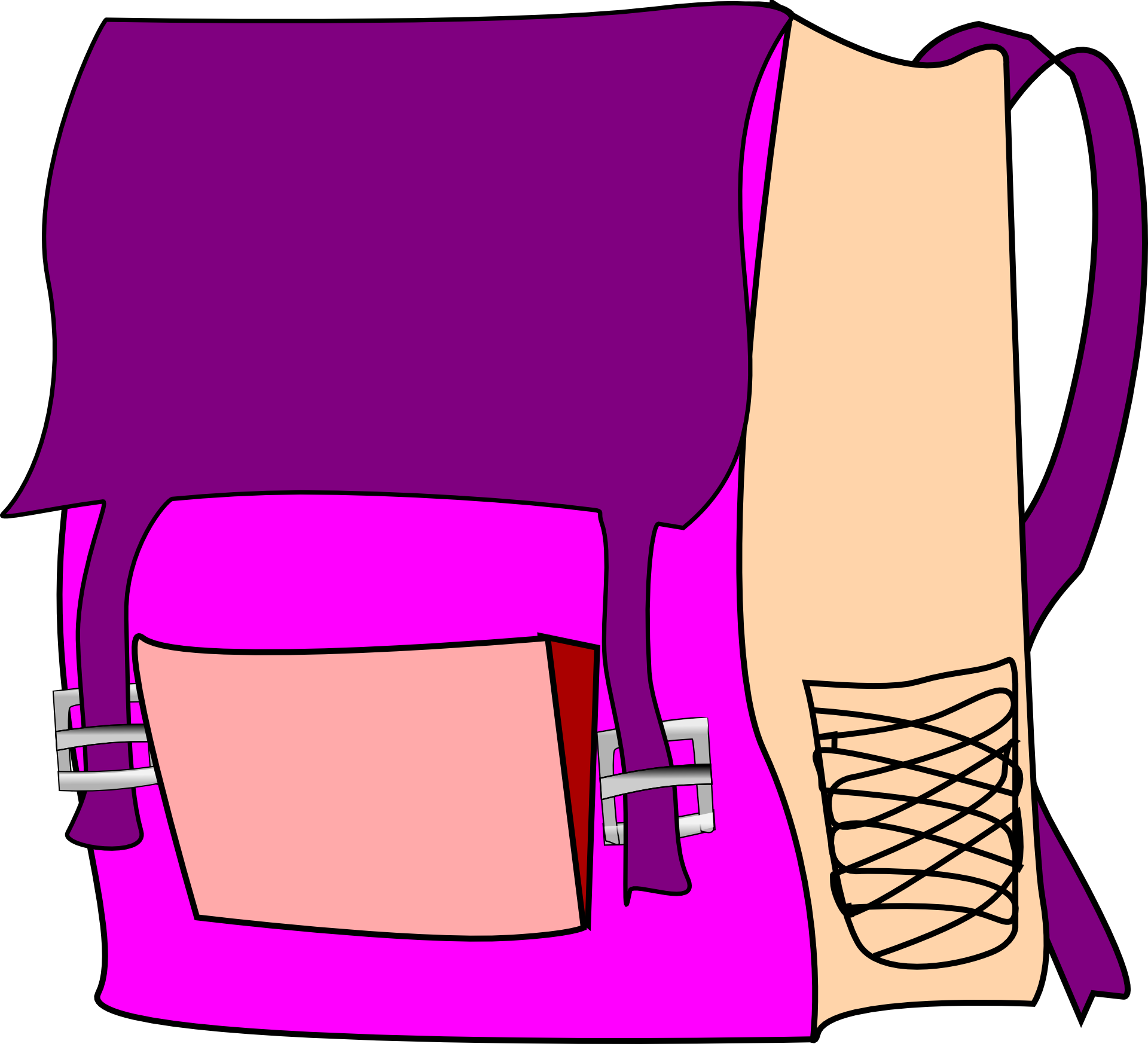 School Bag Clip Art - Png Download - Full Size Clipart (#5233213 ...