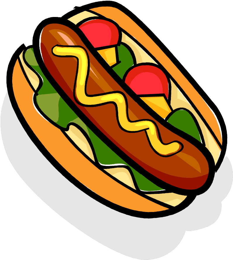 Hot Dog Clip Art - Png Download - Full Size Clipart (#5234563) - PinClipart