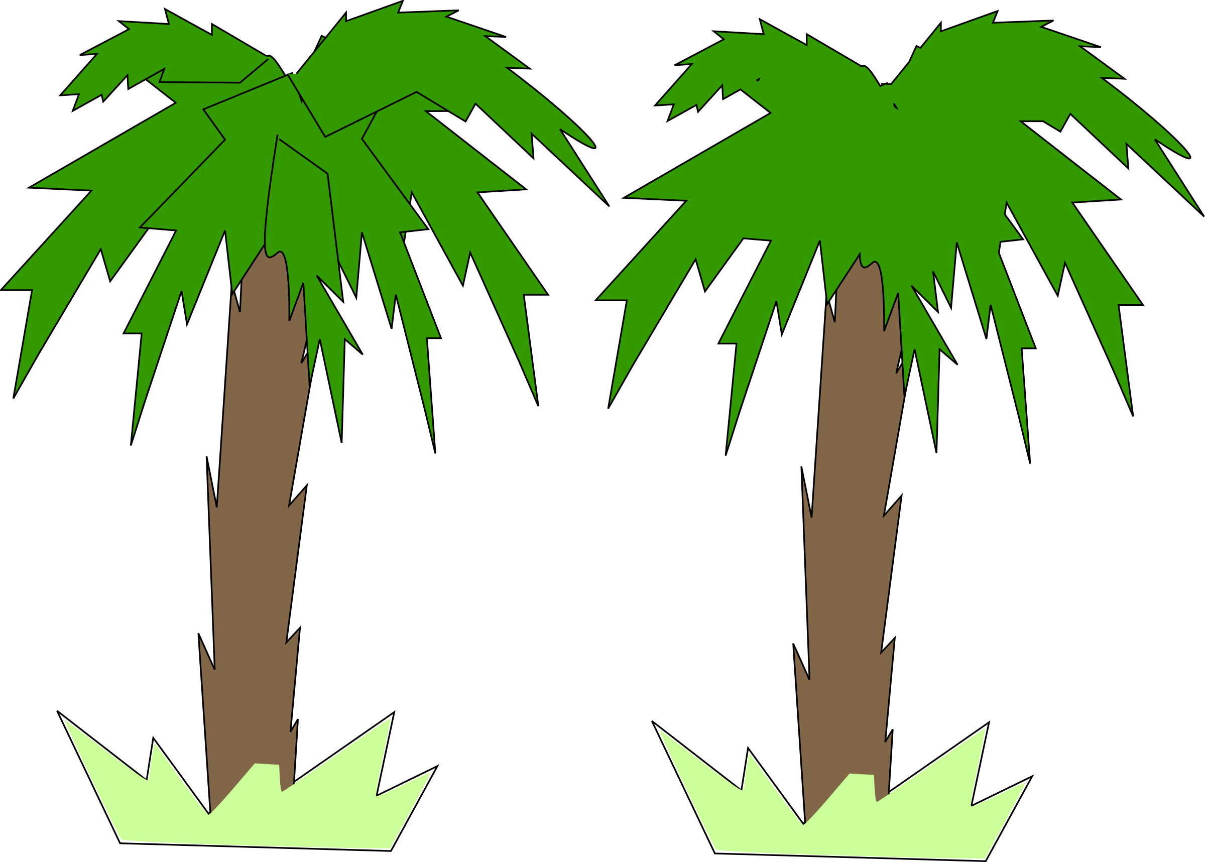Download Tree Palm Png - 2d Palm Tree Png Clipart (#5237355) - PinClipart