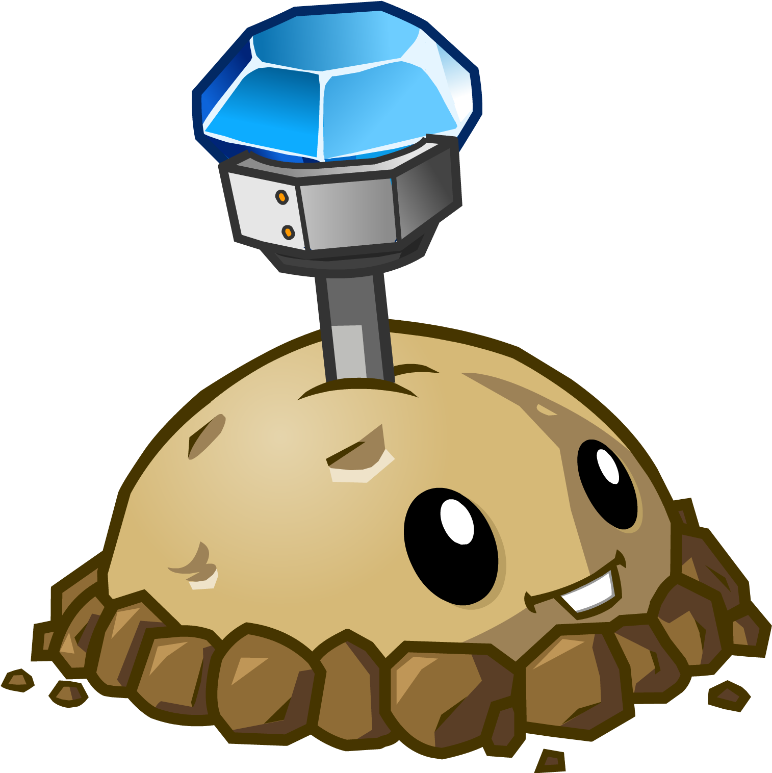 Plants Vs Zombies Bomb Clipart - Full Size Clipart (#5237920) - PinClipart