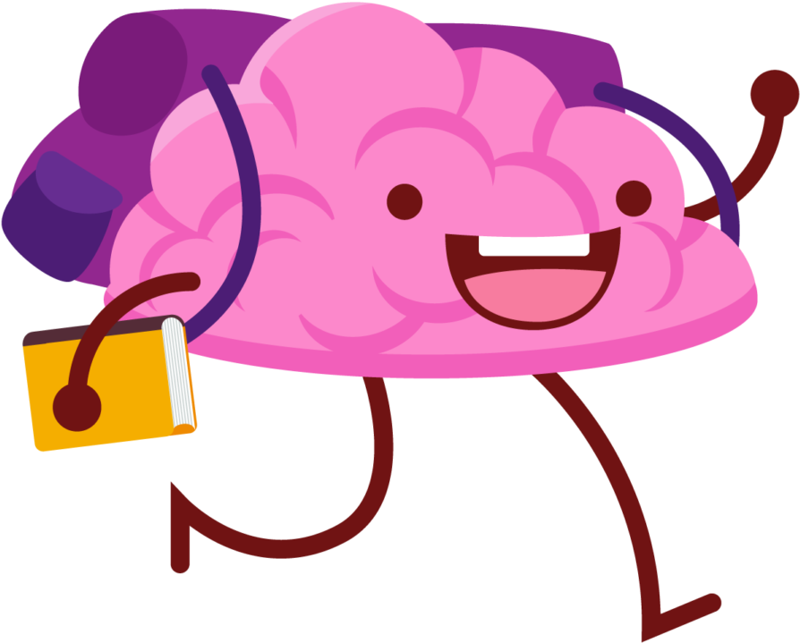 Download Transparent Brain Cartoon Png - Cartoon Growth Mind Set ...