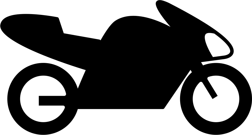 Bike With Motor Ios 7 Interface Symbol Svg Png Icon - Two Wheeler Logo ...