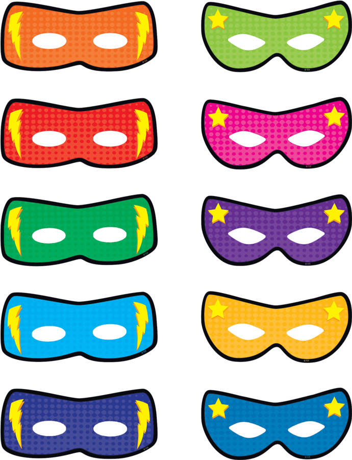 Welcome Clipart Superhero - Free Clipart Superhero Mask - Png Download ...