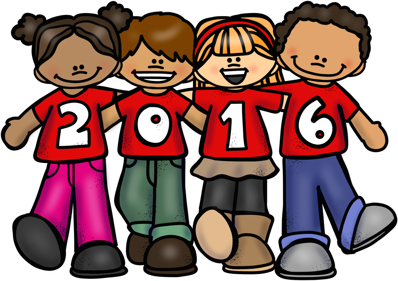 Download Happy New Year Clipart Child - Happy New Year Kids Clipart ...