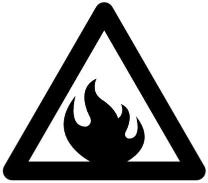 Flammable Sign Image Free Hq Image - Flammability Png Clipart - Full ...