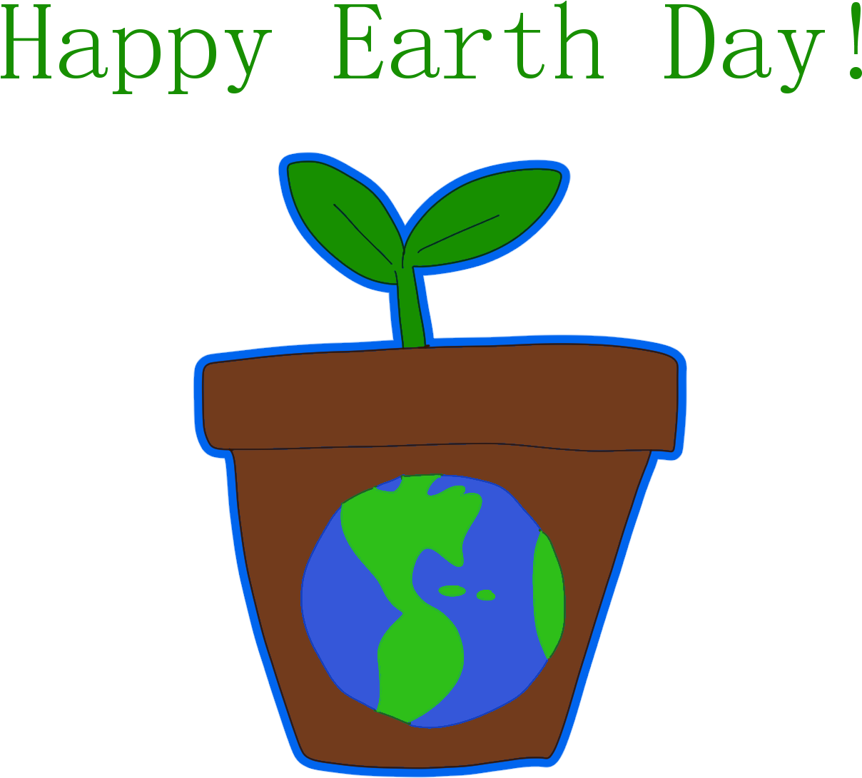 Happy Earth Day - Earth Day Clipart - Full Size Clipart (#5241238 ...