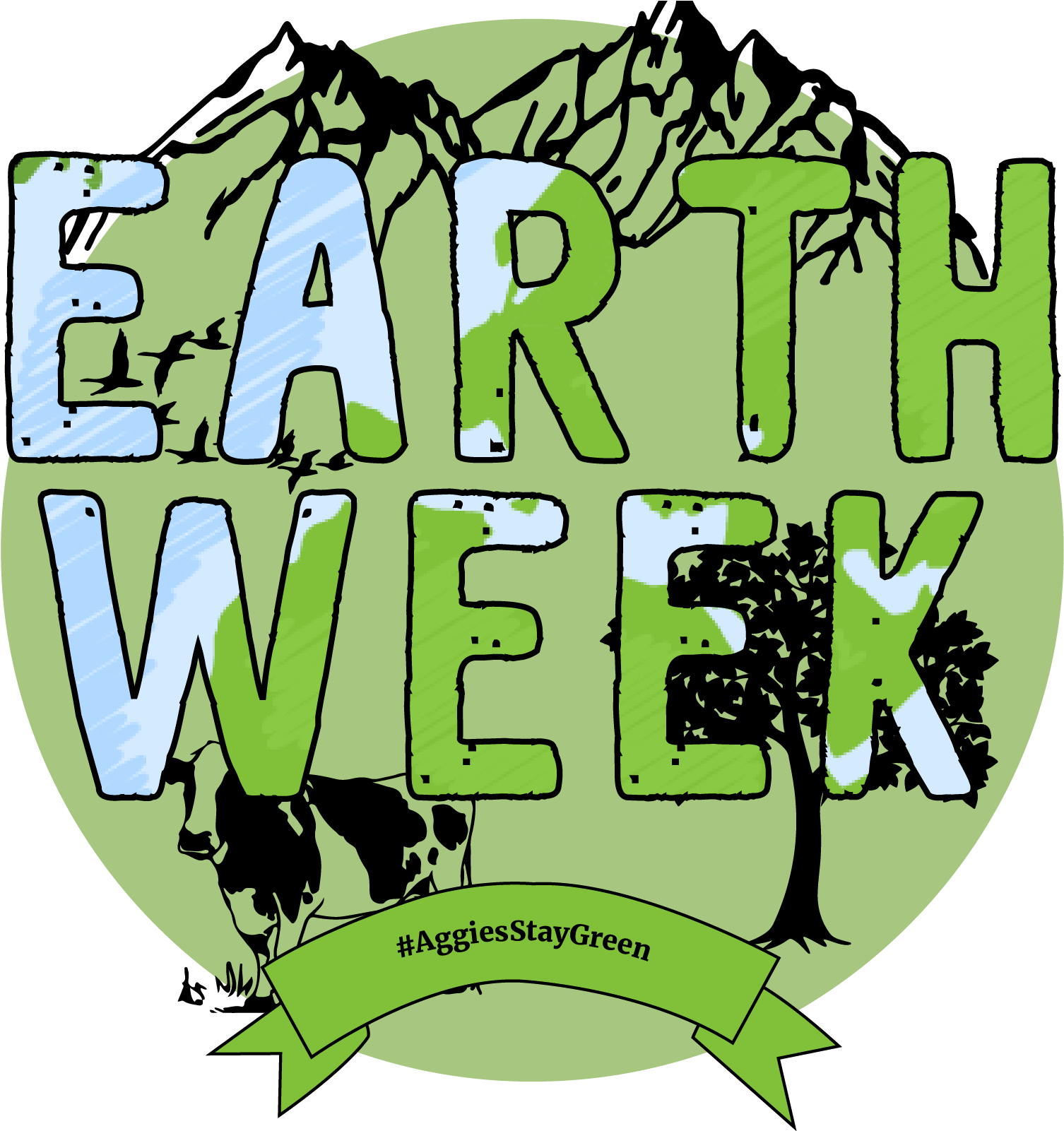 Download Earth Week Logo Clipart (#5241343) - PinClipart
